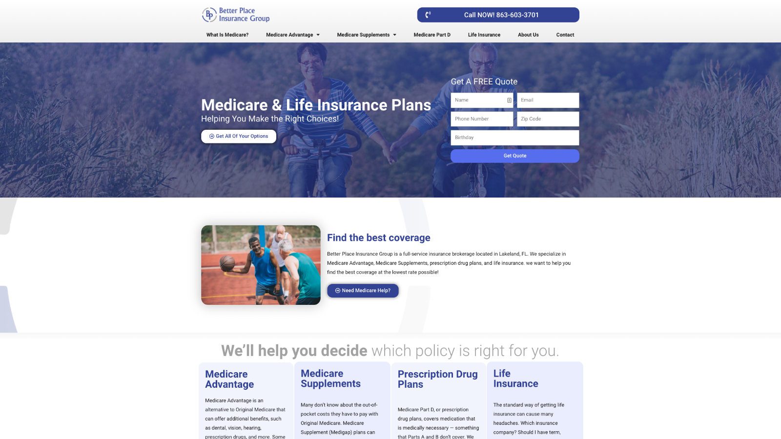 Better Place Insurance Group - Medicare & Life Insurance Plans